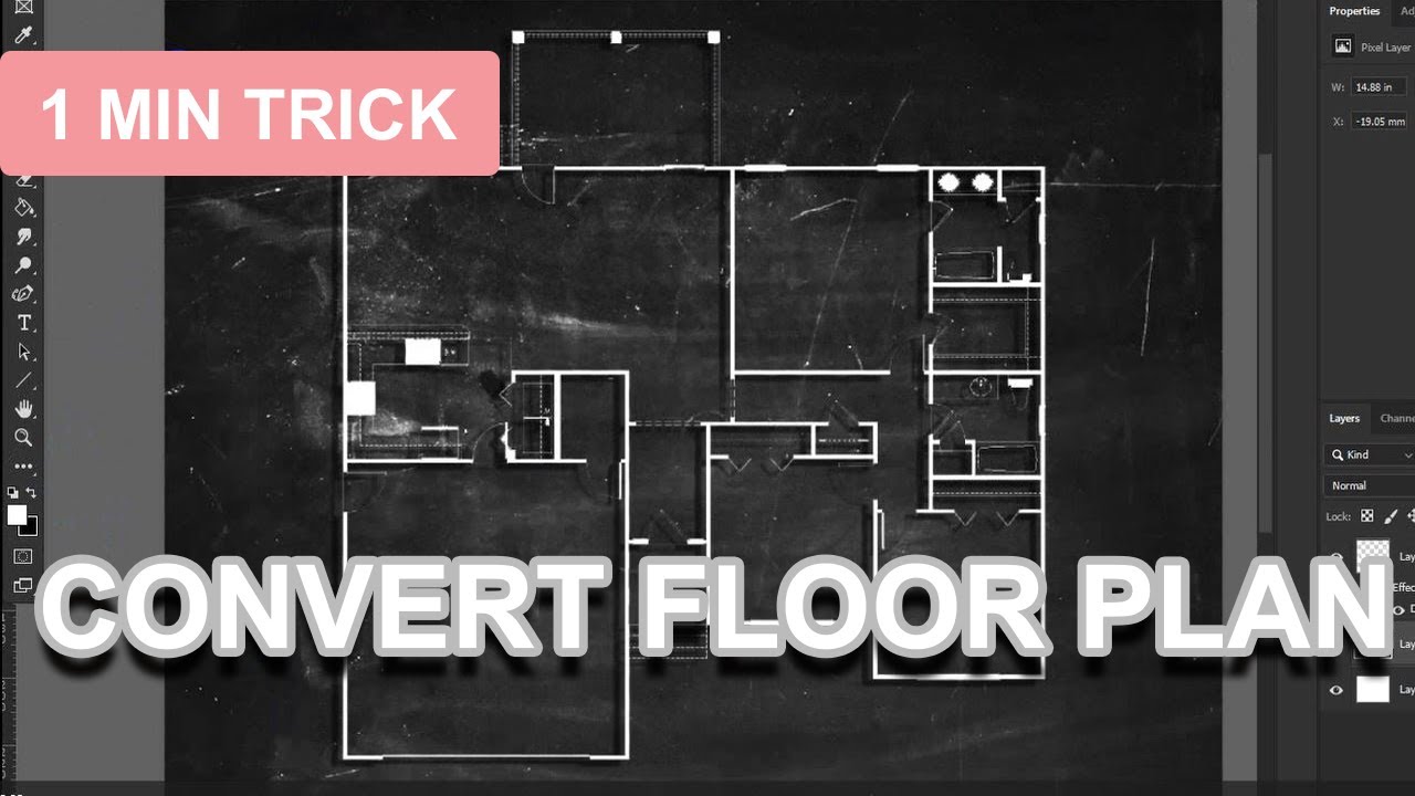 Unleash Your Creativity: Transform Boring Floor Plans in Photoshop ...