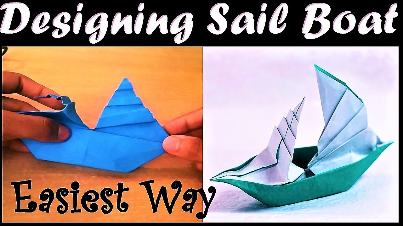 Designing Sailboat Origami - Easy & Advance Origami Boat Tutorial ...