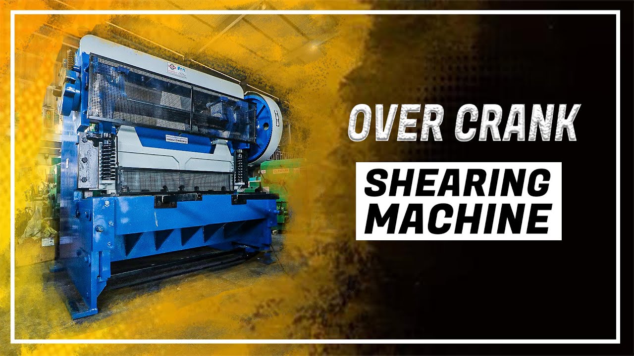 Mastering Metal Shearing: Discover the Mechanical Over Crank Machine ...