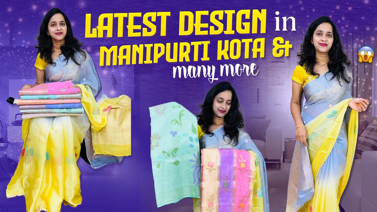 Order 6301119663 Manipuri kota latest designs - YouTube