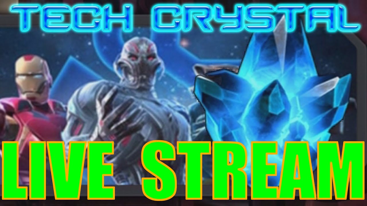 LIVE STREAM | Opening TECH Crystals - MARVEL Contest of Champions (iOS ...
