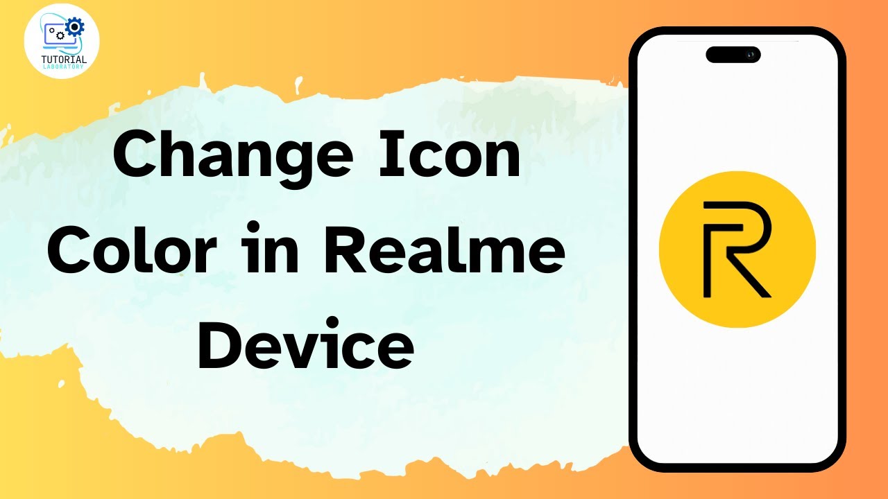 How to Change Icon Color in Realme Device - YouTube