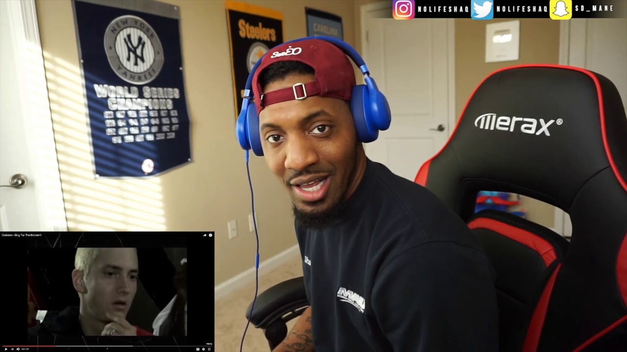 Eminem - Sing For The Moment | The Eminem Show | REACTION - YouTube
