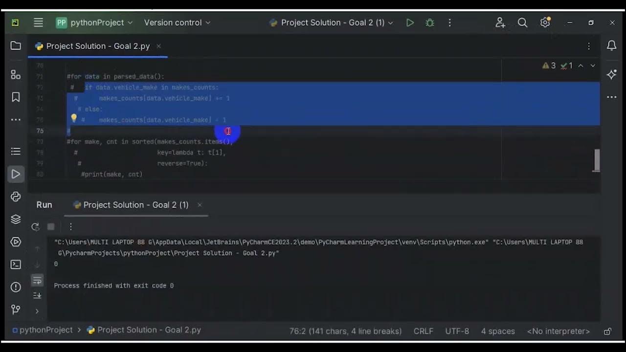 P2 EP70 Project Solution Goal 2 for Python 3 Deep Dive - YouTube