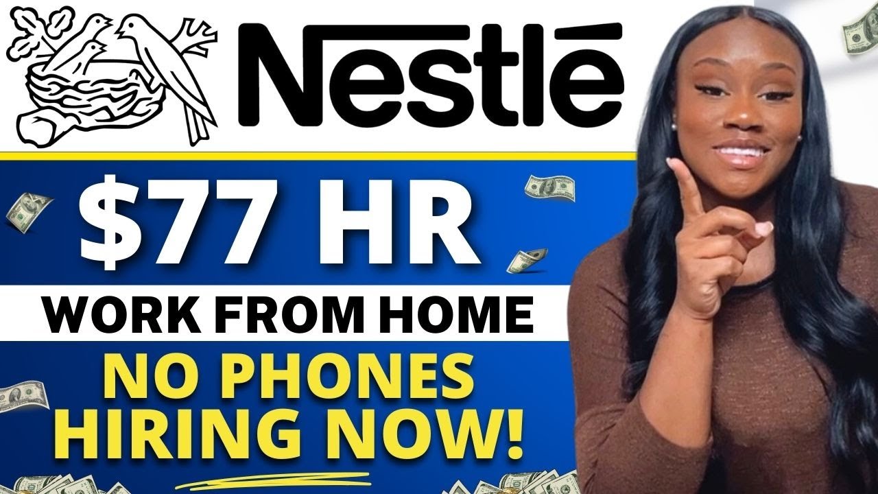 NESTLE WORK FROM HOME | REMOTE WORK FROM HOME | REMOTE JOBS - YouTube