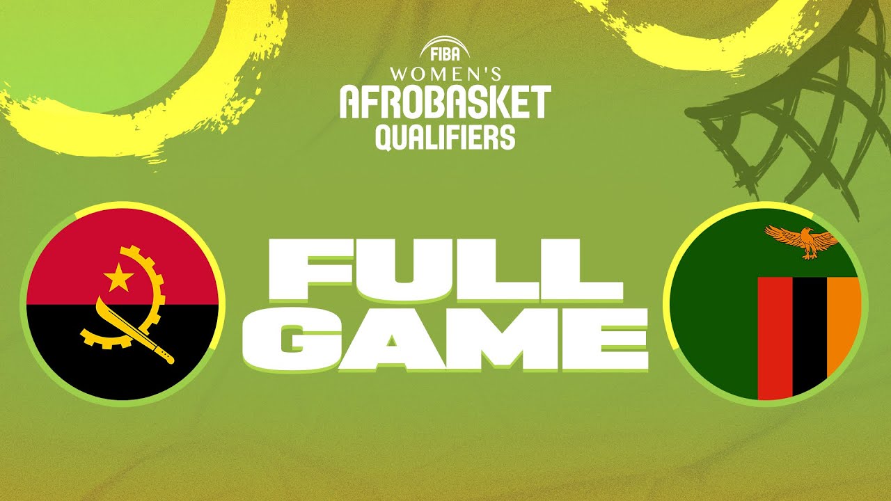 Angola v Zambia | Full Basketball Game | FIBA Women's AfroBasket 2023 ...