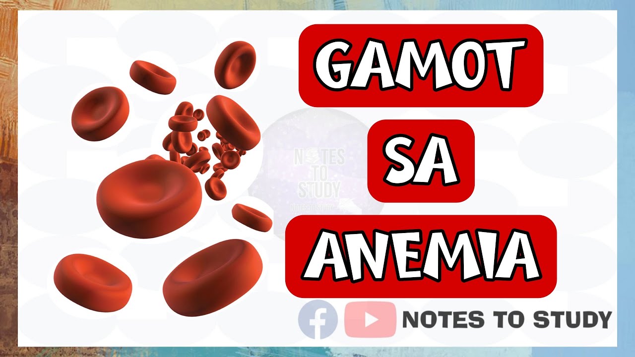 MABISANG GAMOT PARA SA ANEMIA - YouTube