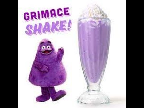 Trying the grimace shake! - YouTube
