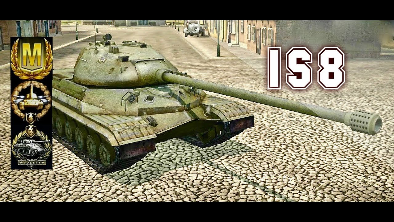 IS8 #4 world of tank blitz Feat ECTIGER Aced gameplay 6000 DMG - YouTube