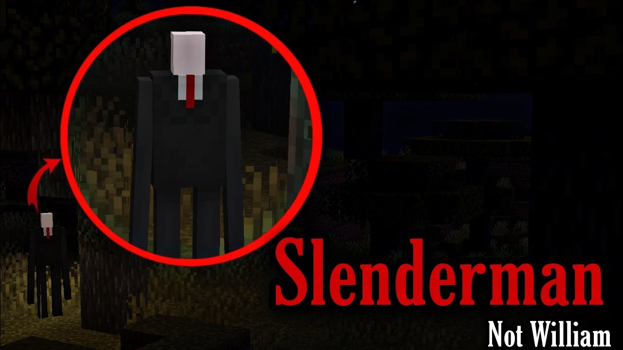 Don't go outside when you hear his voice, Slenderman! (Minecraft ...
