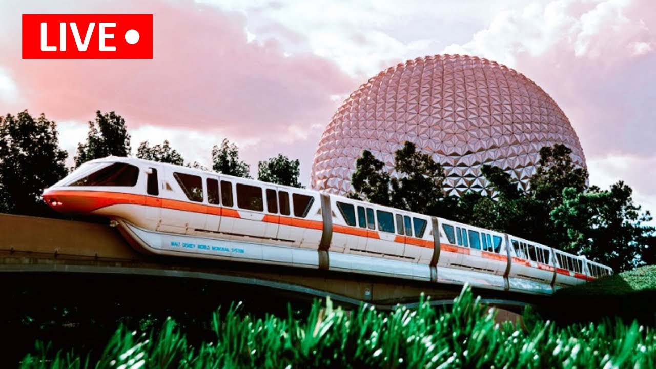 🔴LIVE Evening at Epcot! Last Few Days of Epcot Forever | Walt Disney ...