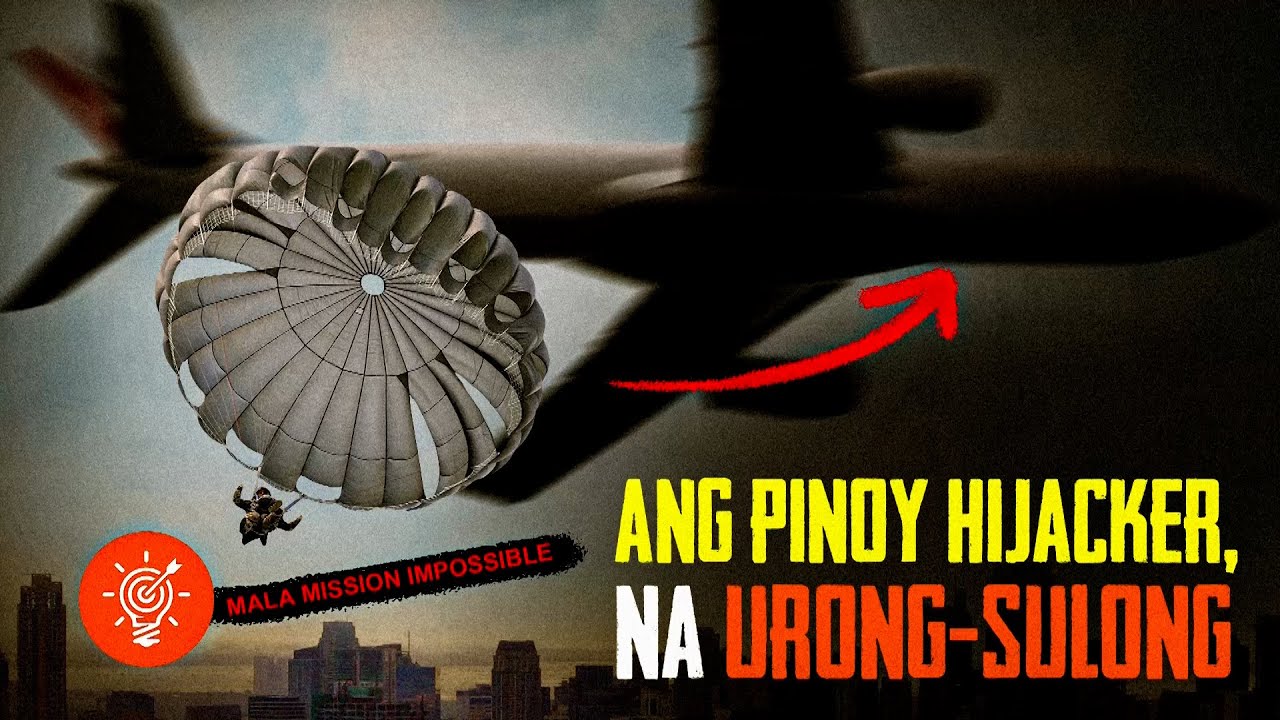 Ang Pinoy na nang-hijack sa PAL Airplane, tumakas gamit ang Homemade ...