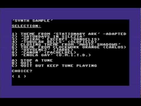Synth Sample Commodore64 (C64) - YouTube
