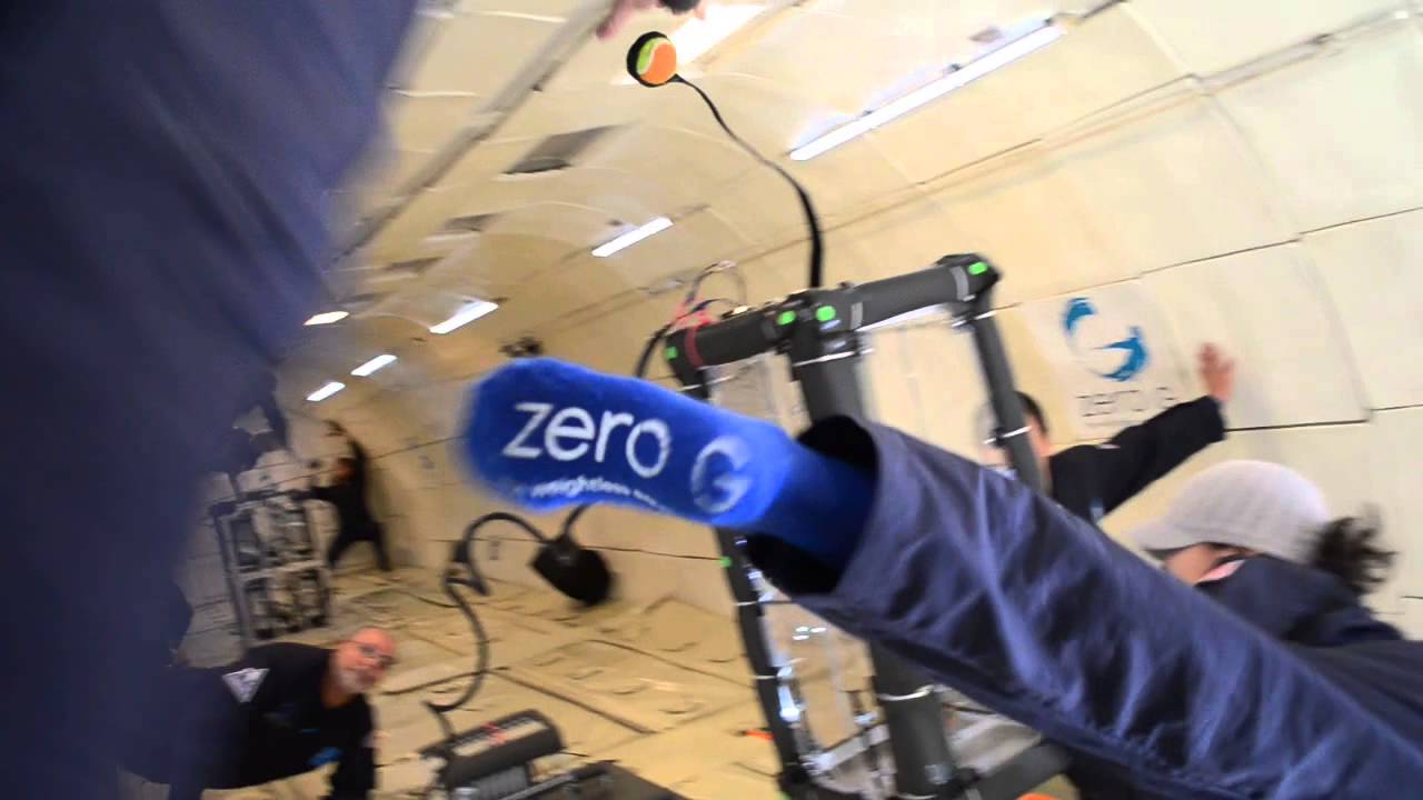 (Part 8) Prototype Test on microgravity flight by Zero Gravity ...