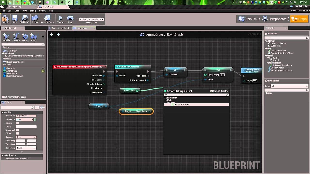 UE4 Tutorial: Ammo Reload System - Part 3 - YouTube