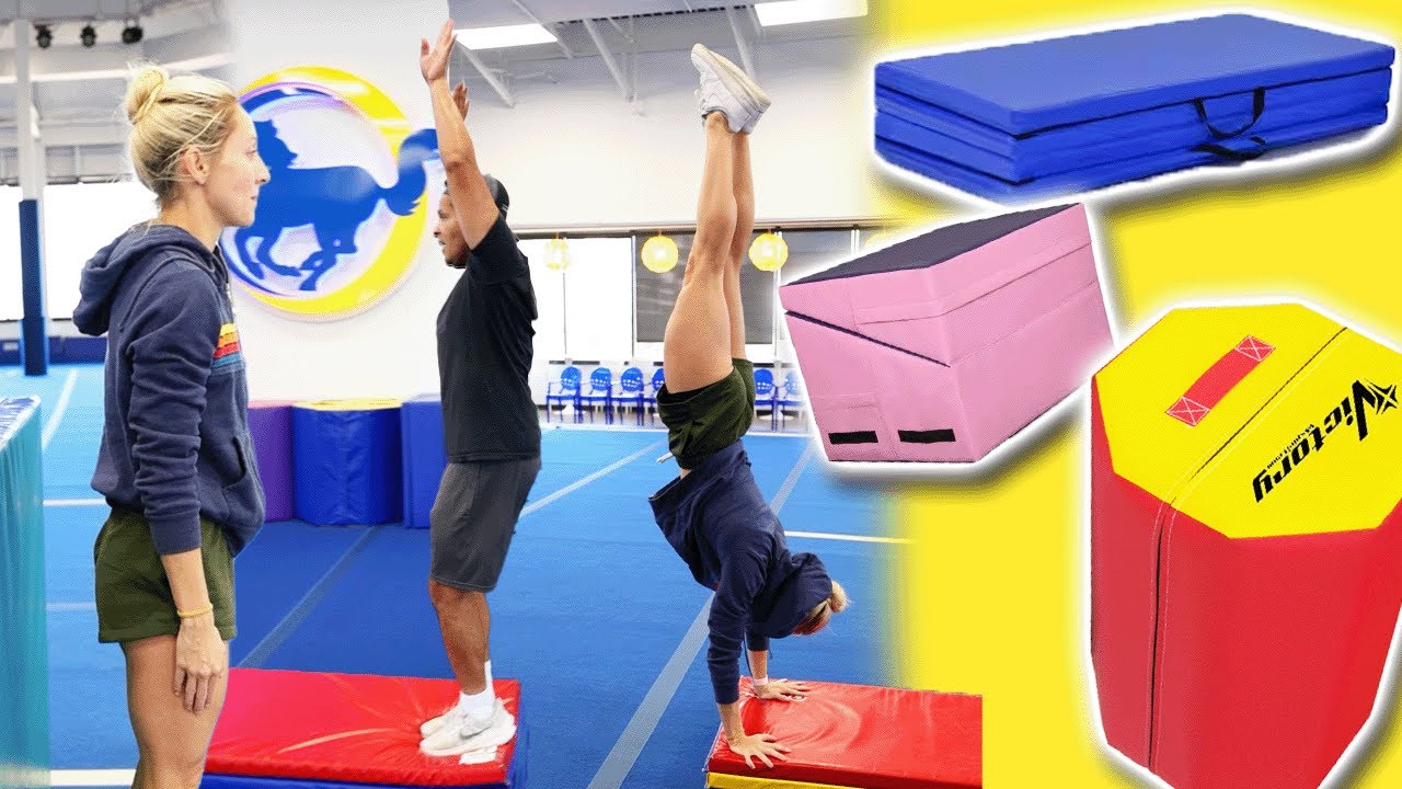MULTIPLE Drill To Help You With Your Tumbling! #drills #tumbling - YouTube