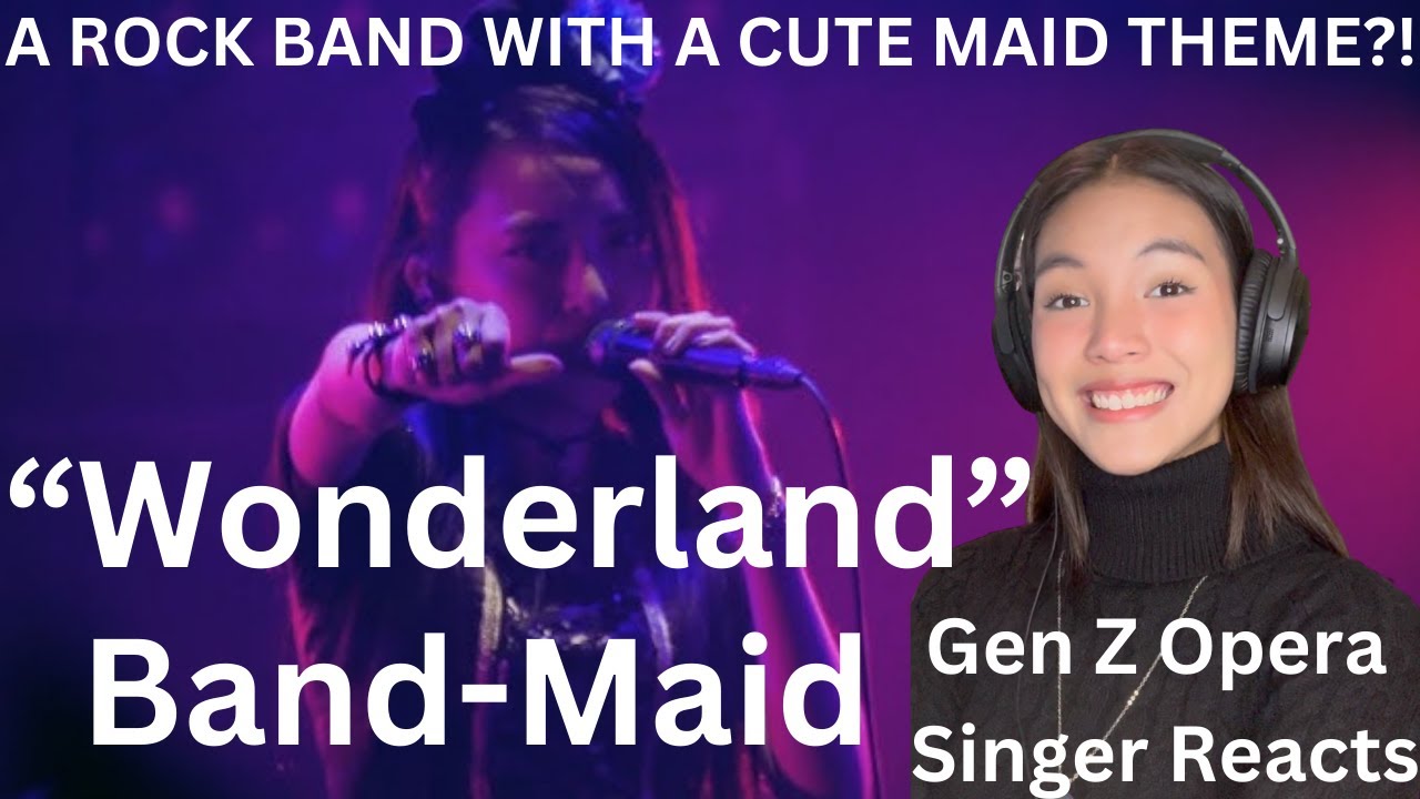 A Cute Maid Aesthetic for a Rock Band!? | Gen Z Opera Singer Reacts To ...
