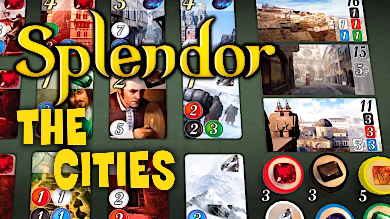 Splendor Gameplay #3 : THE CITIES - YouTube