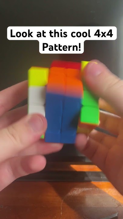 4x4 Cube Pattern #rubikscube #cube #cubing #rubik #speedcube #cuber #cubers #rubiks #rubikcube ...