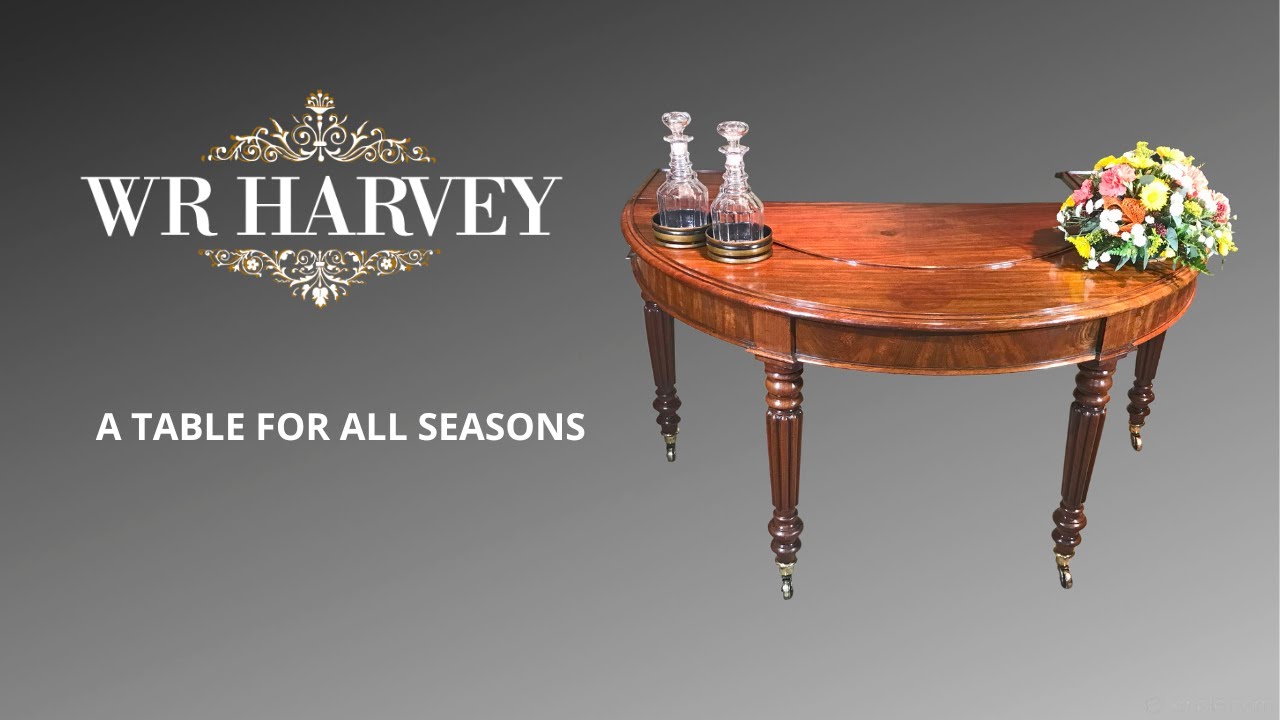 #masterclass A table for all seasons! - YouTube