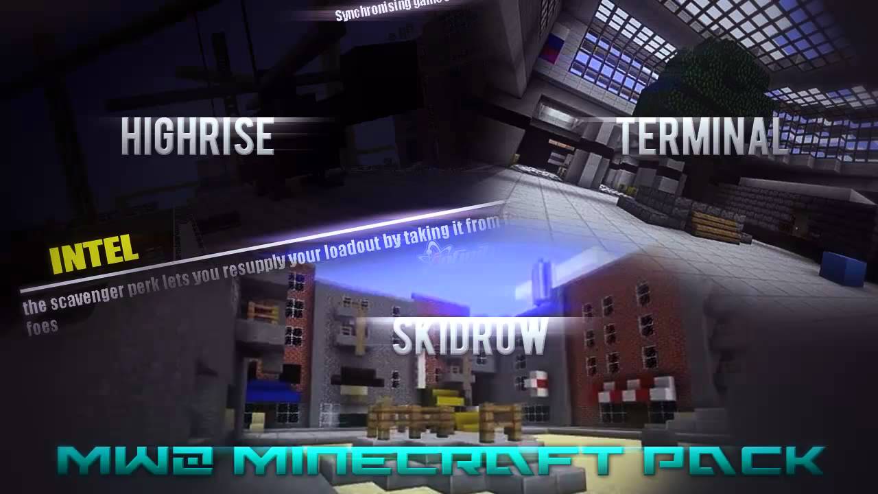 Minecraft MW2 Map Pack (Download Link) - YouTube