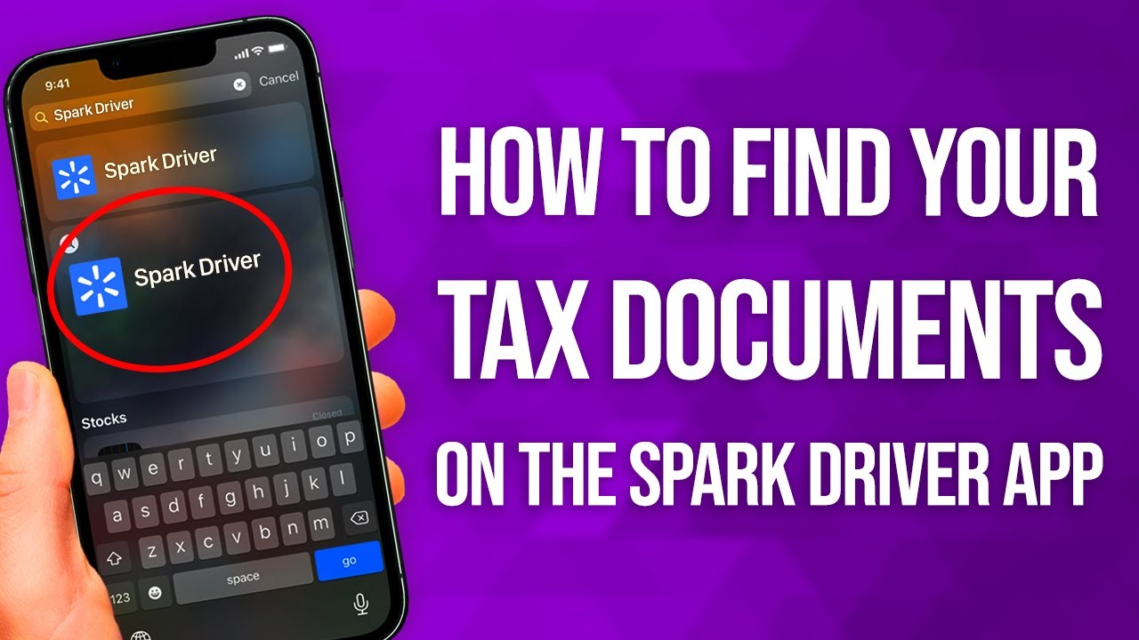 How To Find Your Tax Documents On The Spark Driver App: Easy Tax Access ...
