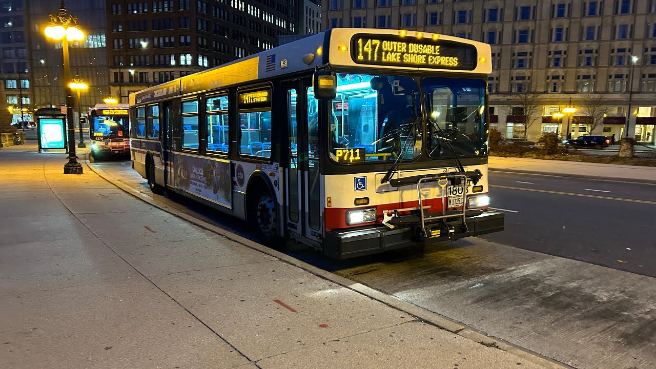 CTA Bus 147 Outer Dusable Lake Shore Express From Ida B Wells To ...