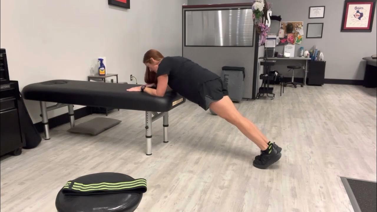 Modified Plank on Forearms - YouTube