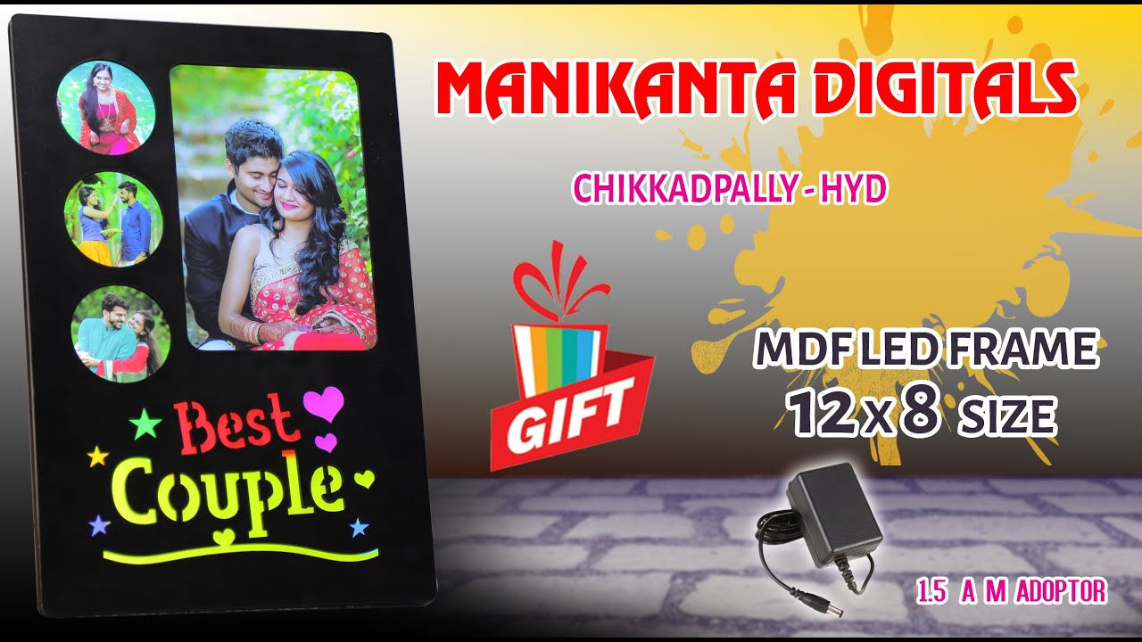 LED PHOTO FRAME - YouTube