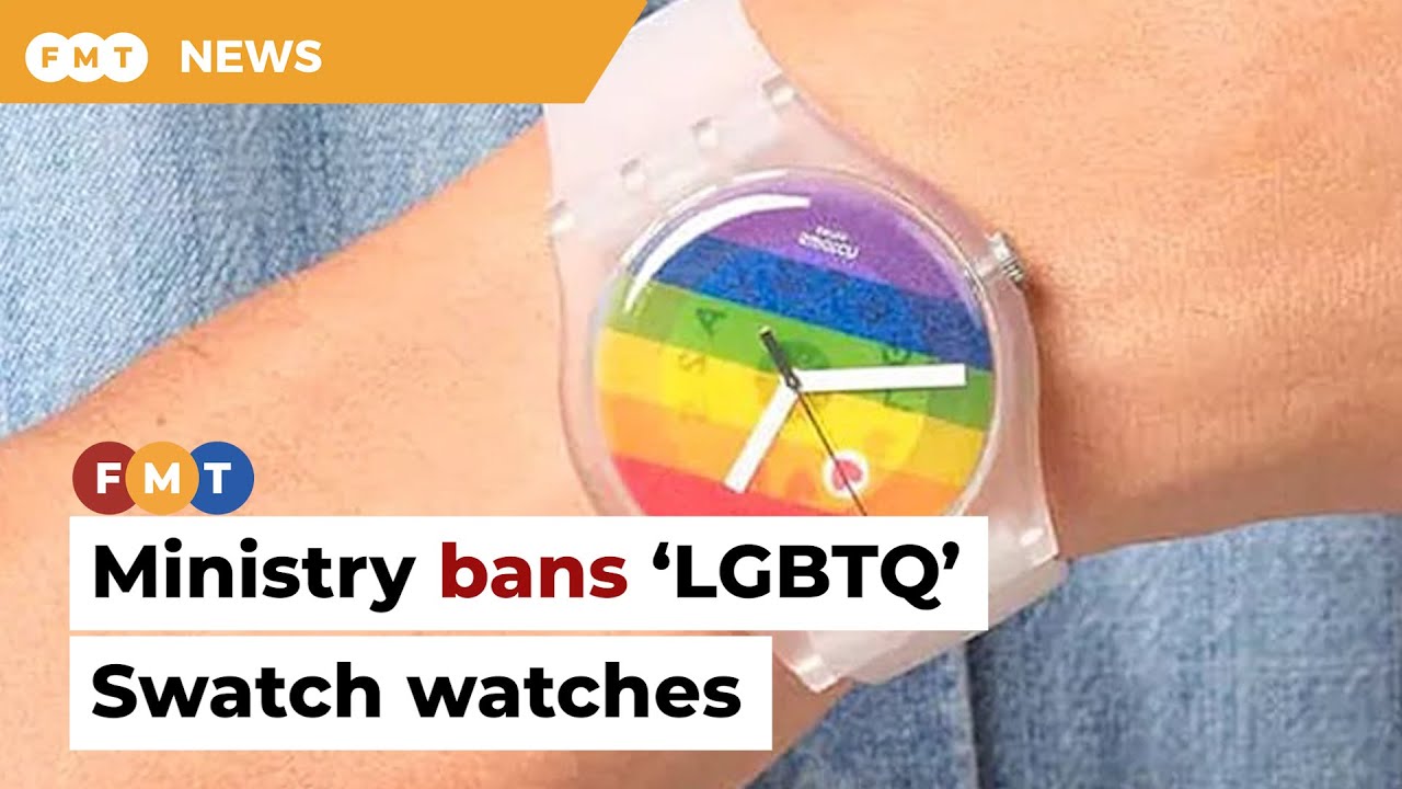 Own ‘LGBTQ’ Swatch watches and face up to 3 years’ jail - YouTube