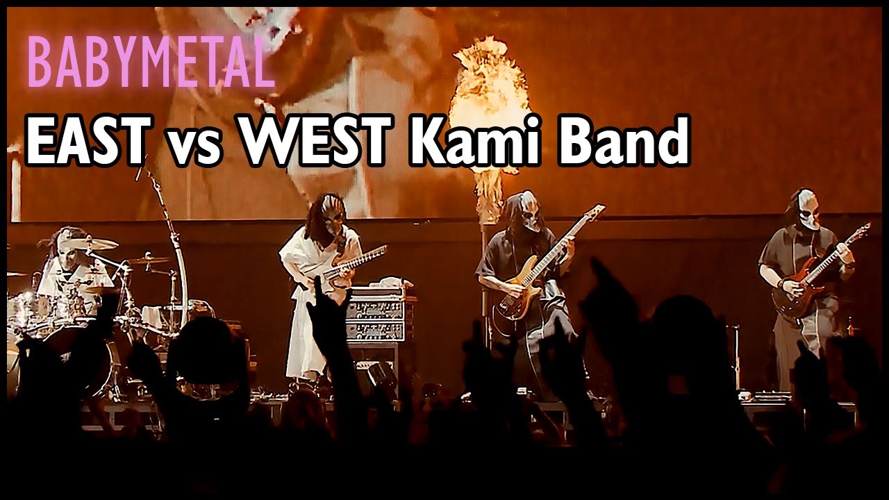 BABYMETAL - East vs West Kami Band - YouTube