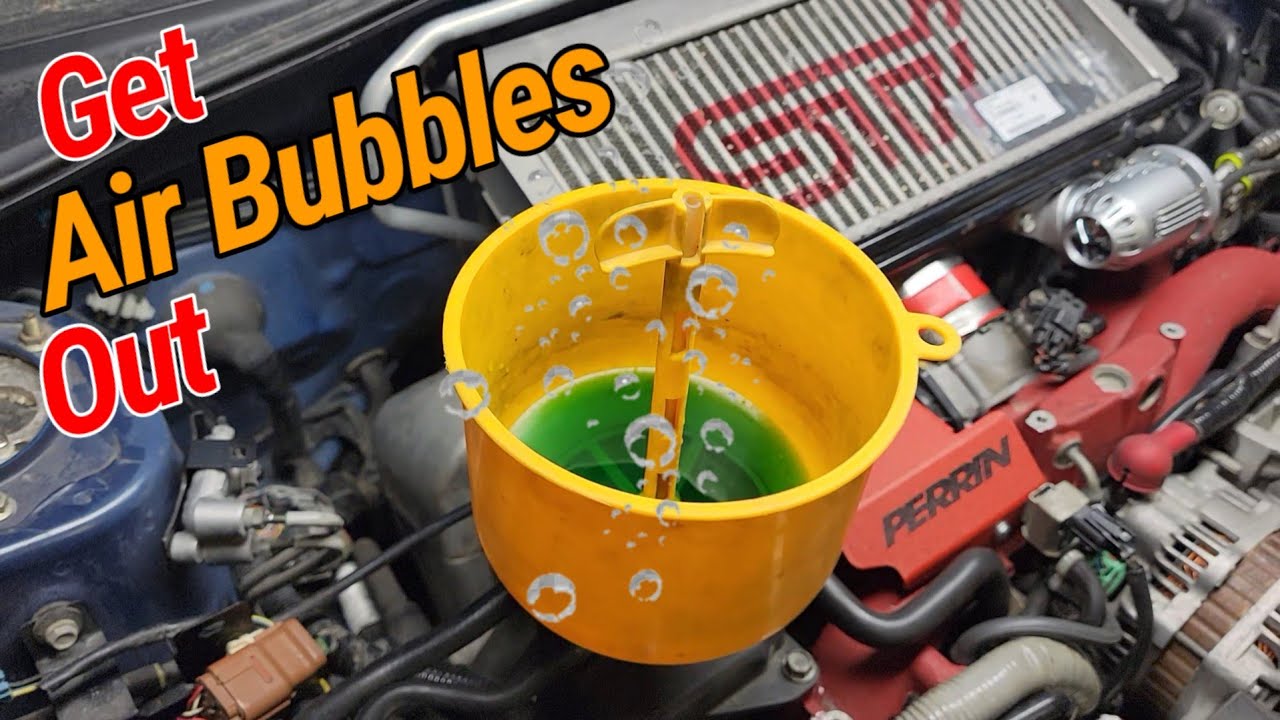 Subaru Wrx Sti. Failed Bleeding Coolant Air Out Watch Until The End ...
