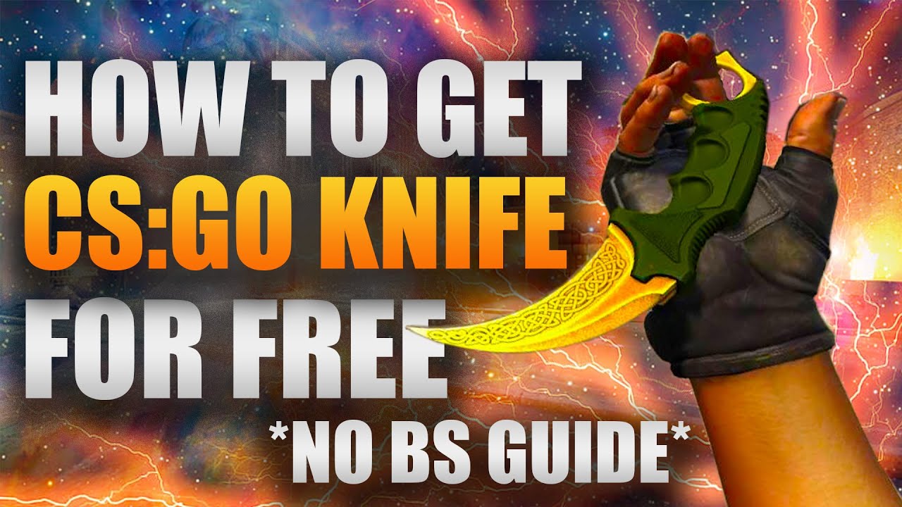 EASY METHOD TO GET A FREE CS:GO KNIFE #4 *WITH PROOF* - YouTube