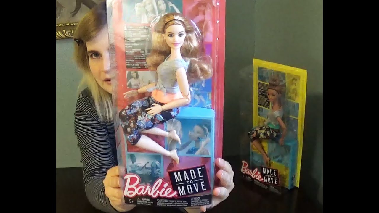 Barbie Made to Move unboxing | My first video! - YouTube