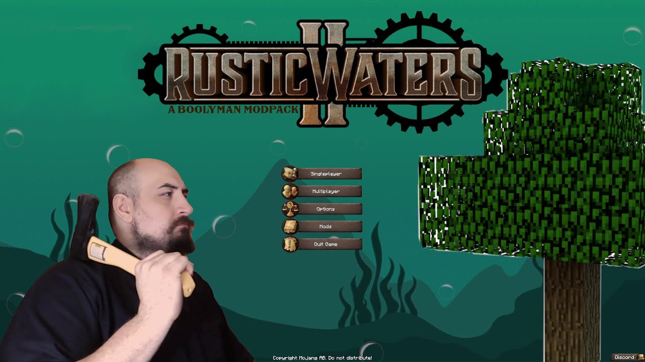 Mechanick survives a Minecraft seablock | Rustic waters 2 episode 1 - YouTube