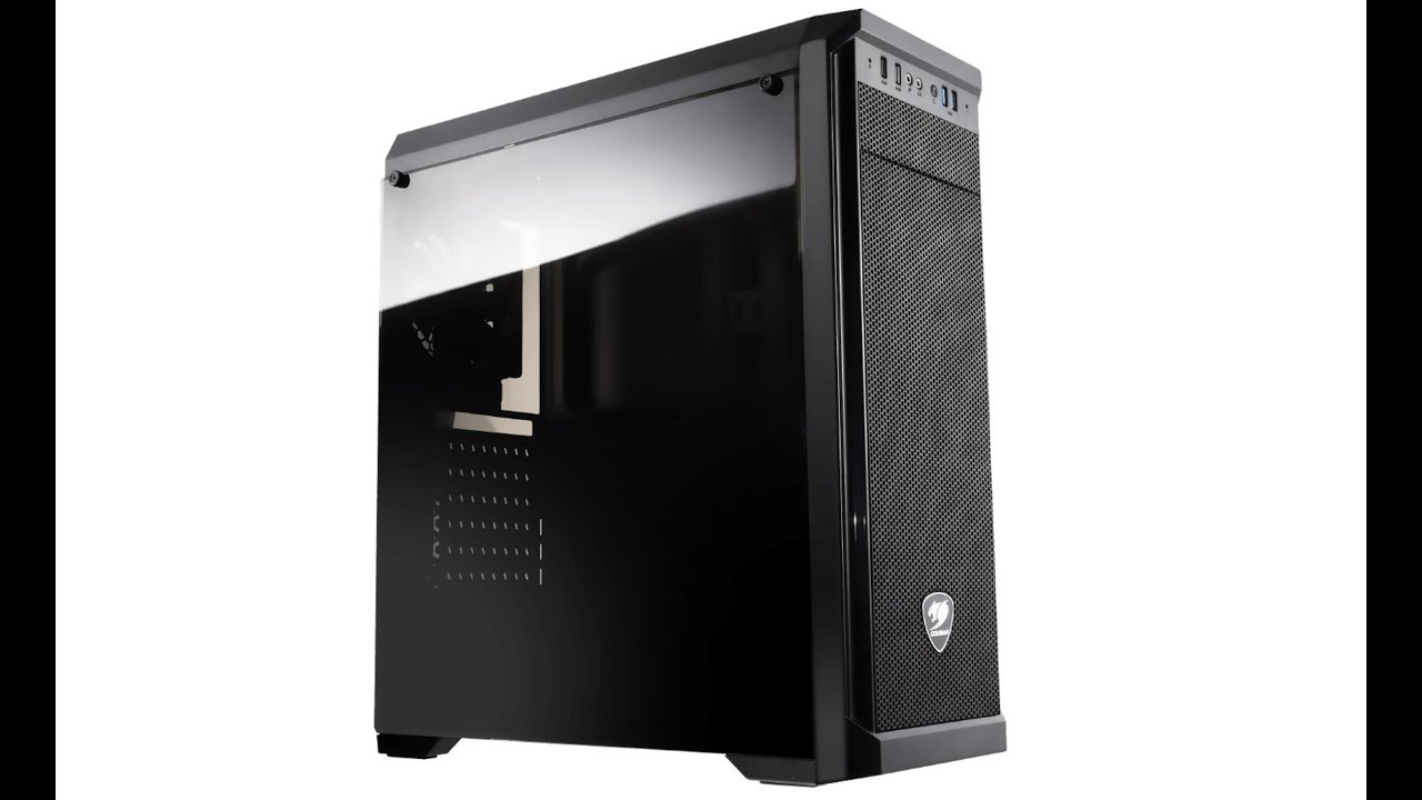 Cougar MX330 Mid-Tower Gaming PC Case Overview - YouTube