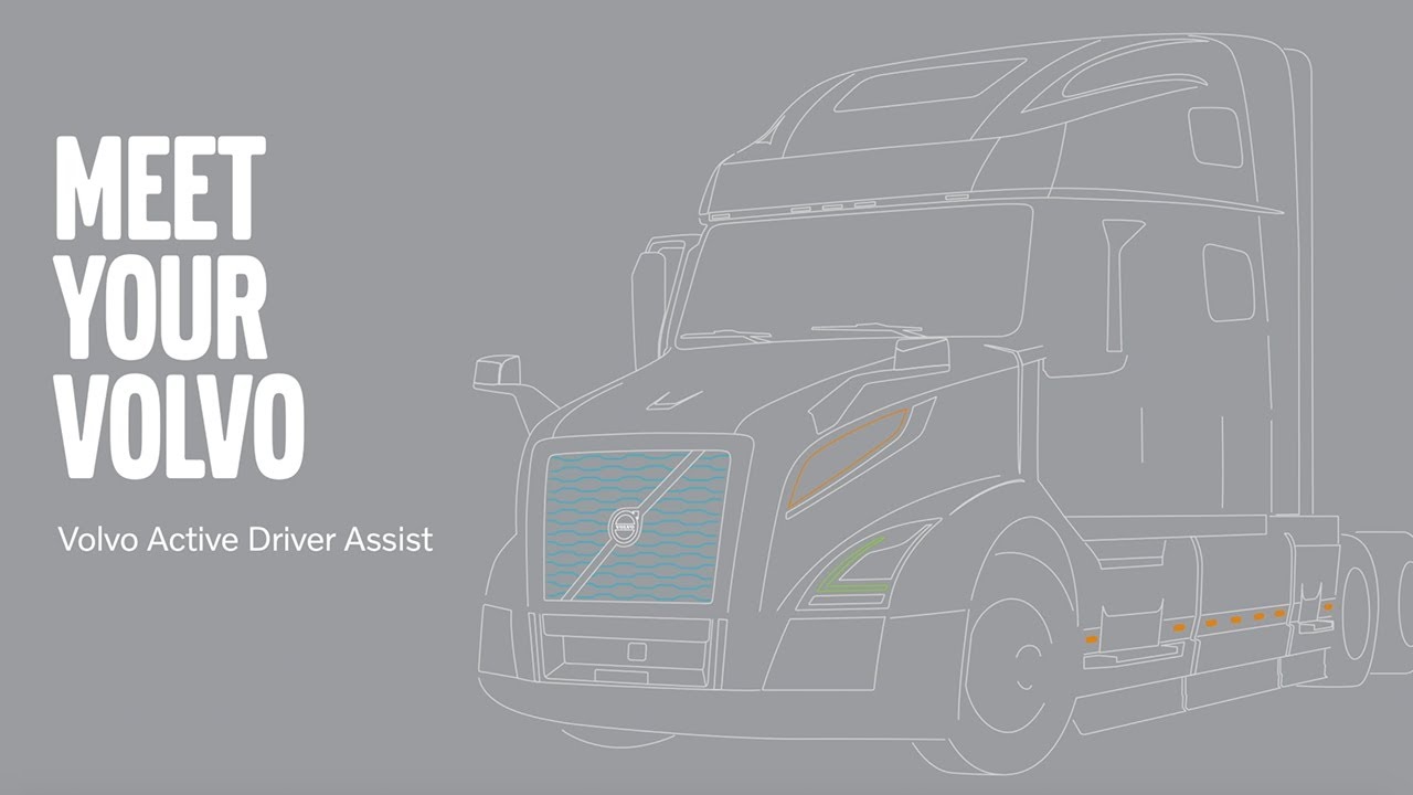 Volvo Trucks - Meet Your Volvo: Volvo Active Driver Assist - YouTube