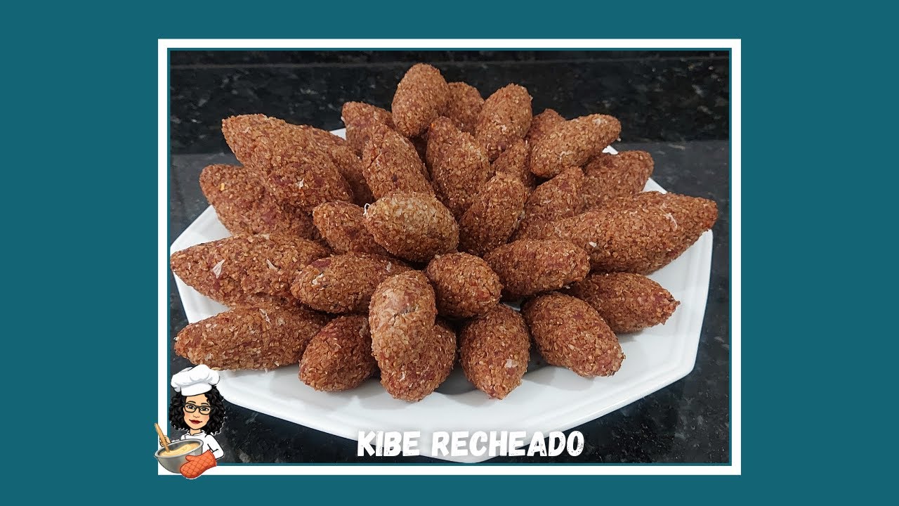 COMO FAZER KIBE RECHEADO DE FORNO / HOW TO MAKE OVEN STUFFED KIBE - YouTube