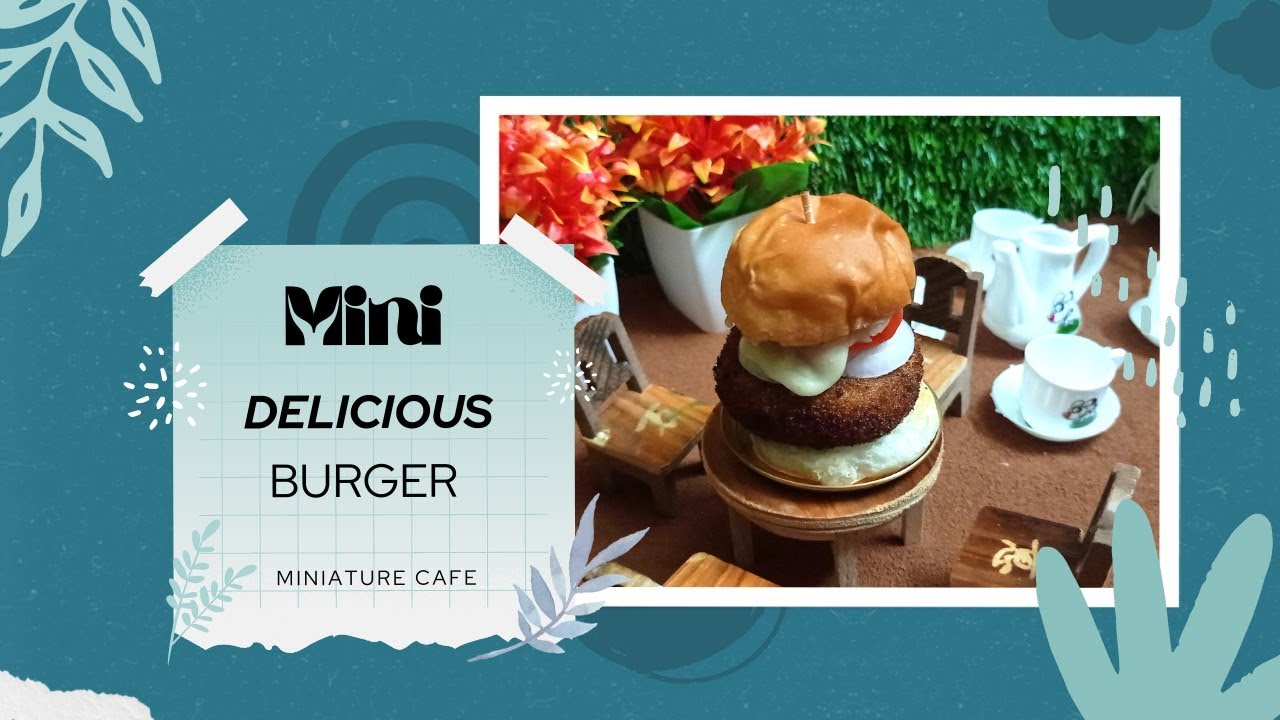 Mini Veg Burger | How to make miniature veg burger | Veg Burger ...