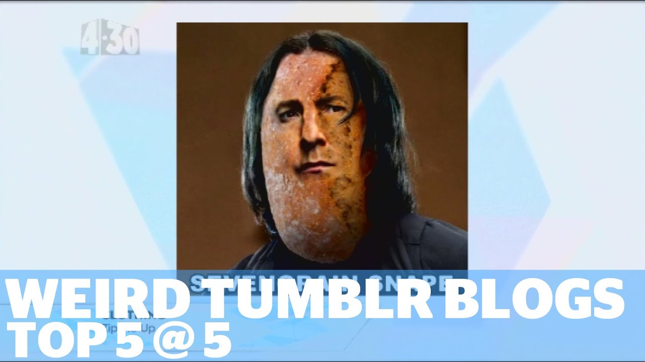 Weird Tumblr Blogs - Top 5 @ 5 - YouTube