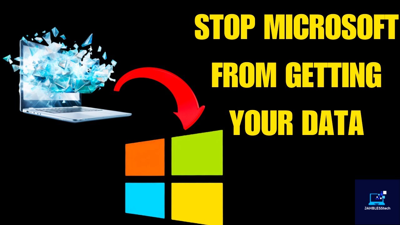 STOP MICROSOFT FROM SPYING AND COLLECTING YOUR DATA - YouTube