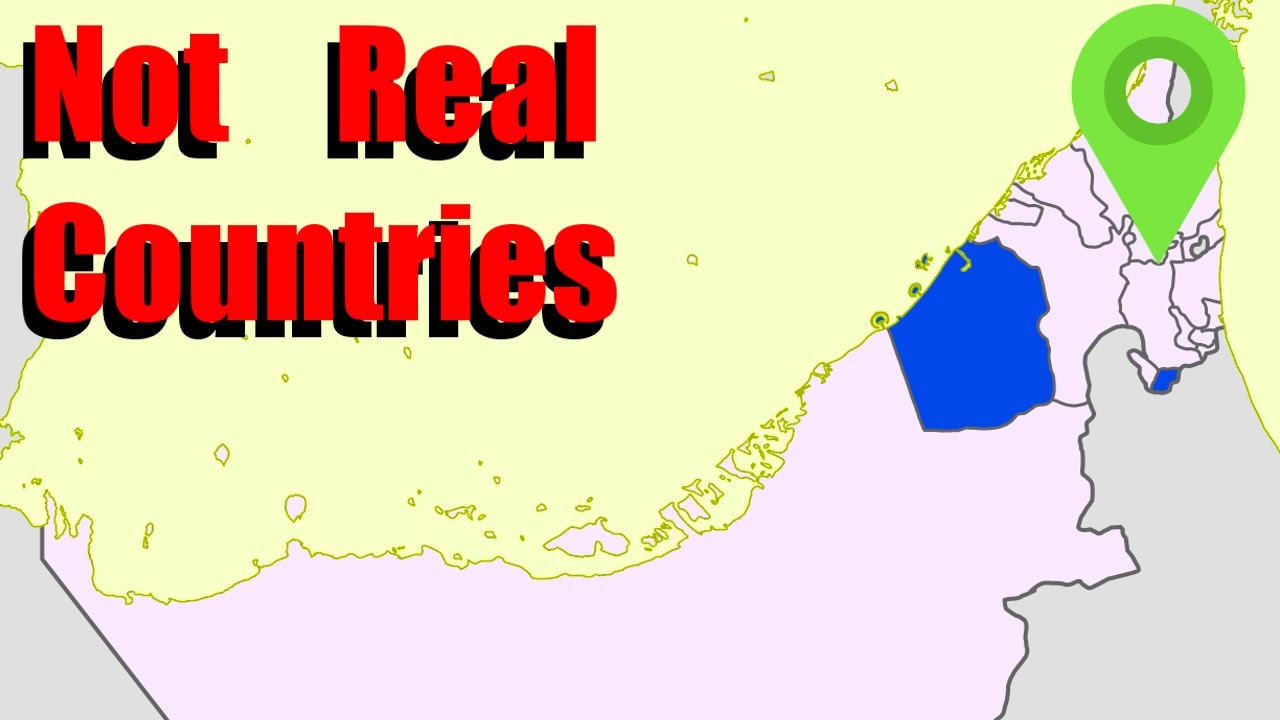 These "Countries" Aren't Really Even Countries - YouTube
