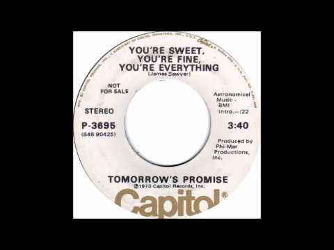 Tomorrow's Promise - You're Sweet, You're Fine, You're Everything (from ...