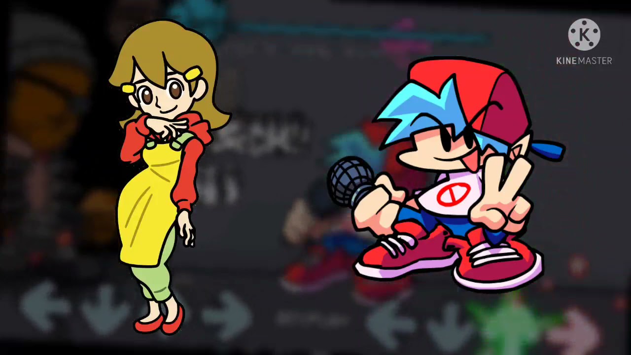 FNF × WarioWare: 5-Volt sings Kaboom - YouTube