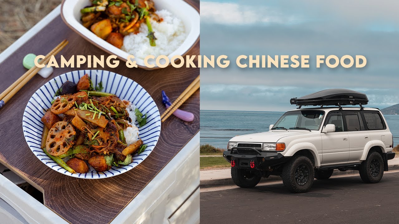 80 Series Land Cruiser Tour | Camping & Cooking Chinese Food - YouTube