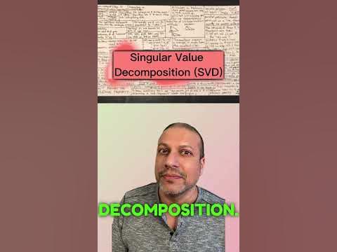Singular Value Decomposition Explained - YouTube