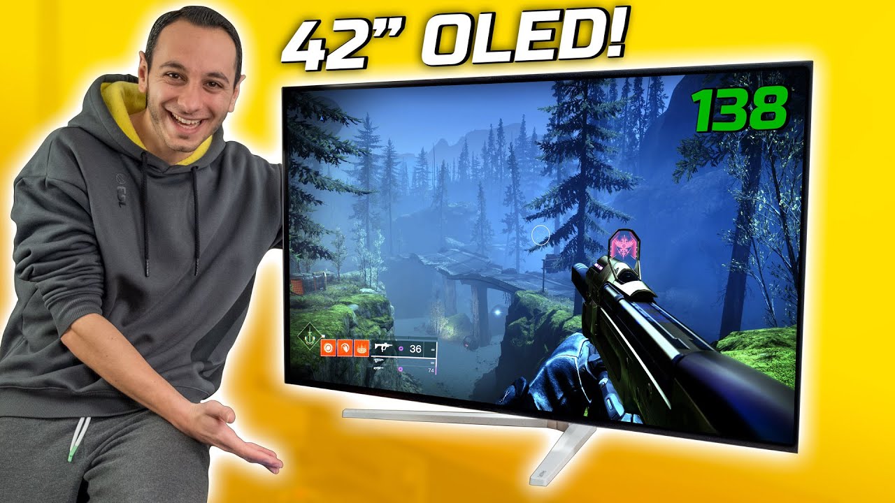 Best Large-Sized Gaming Monitor? Philips Evnia 42M2N8900 (42" 138Hz 4K OLED) - YouTube