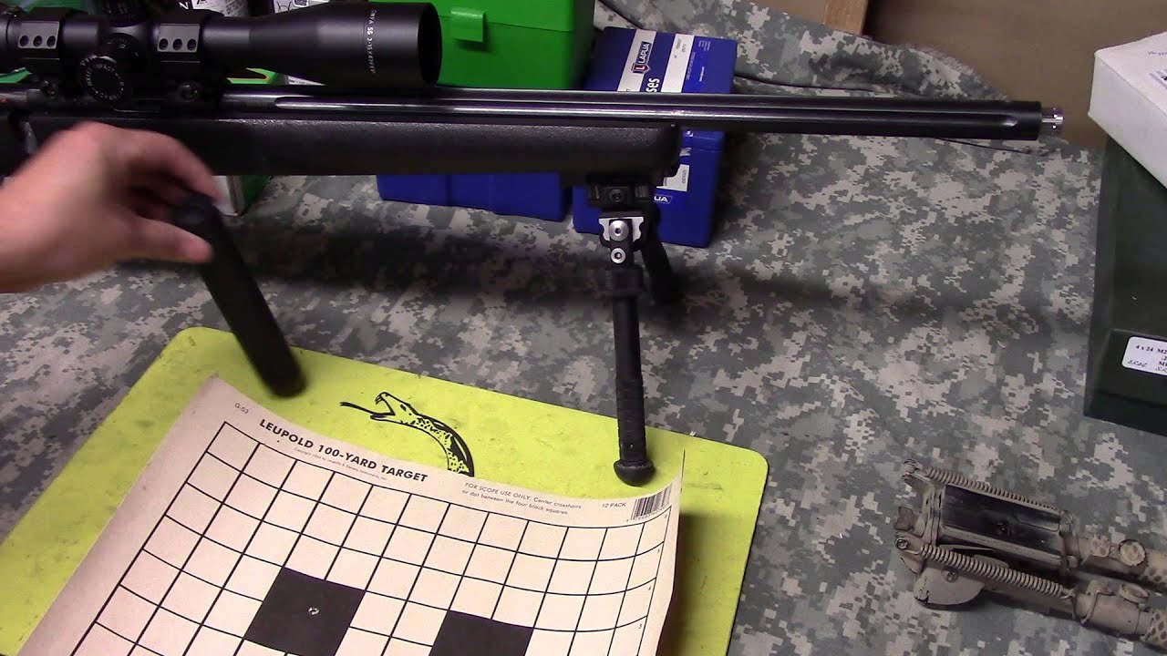TAC 65 on precision 22 rifle FAIL! - YouTube