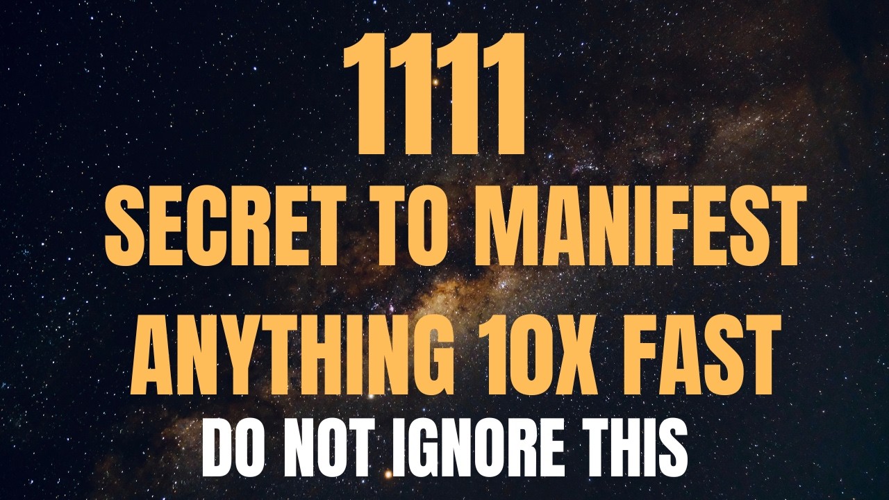 Manifest Anything Fast with THIS Secret Step | HOW TO MANIFEST | HOW TO ...