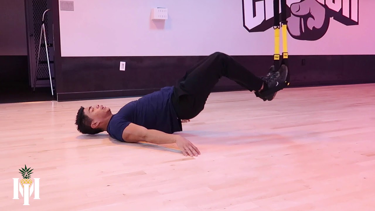 TRX Hamstring Curl : MvnnyFitness - YouTube